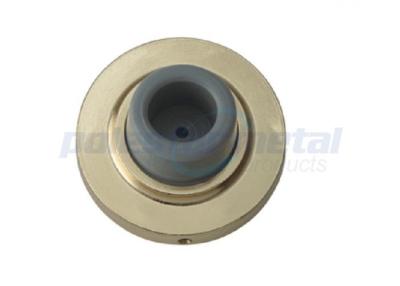 Cina Hardware decorativo domestico della porta, fermata di porta fissata al muro spazzolata del cromo 2 1/2„ in vendita