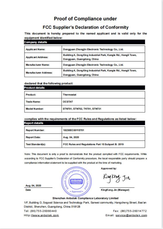 FCC - Ocean Controls Limited