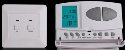 China Wireless Heating Thermostat / Digital Wireless Room Thermostat For Heat Pump System for sale