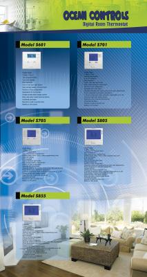 Cina Termostato programmabile di sette giorni del condizionamento d'aria per la caldaia di Combi  in vendita