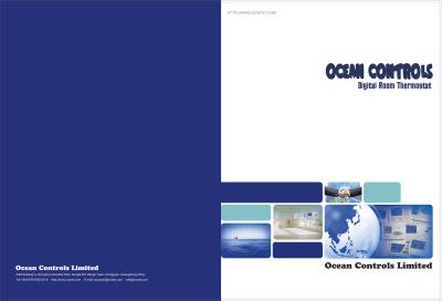 中国 単段熱電池式涼しいワイヤーで縛られた部屋のサーモスタット 24V 販売のため