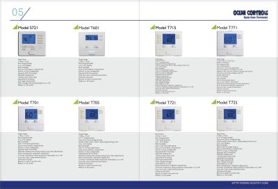 中国 2本のワイヤー プログラム可能なサーモスタットはプログラム可能なサーモスタットのデジタル サーモスタットをワイヤーで縛りました 販売のため