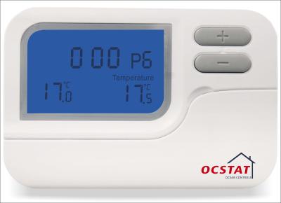 China Digital Gas Heater Thermostat  Combi Boiler Room Thermostat wired 5 1 1 days programamble thermostats HVAC system for sale