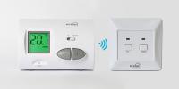 China Non - Programmable Wireless Thermostat , Temperature Controlled Thermostat underfloor system for sale