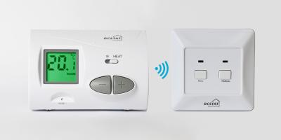 China Niet - Programmeerbare Draadloze Thermostaat, Temperatuur Gecontroleerd Thermostaatsysteem onder de vloer Te koop