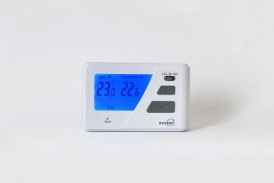 China Elecronice do termostato do interruptor da temperatura do termostato do condicionador de ar da fiação ou tensão do termostato da sala do gás baixa à venda
