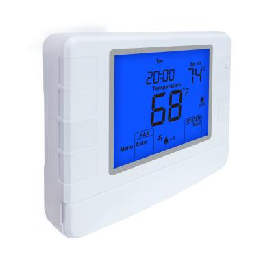 China DC Central Air Conditioning Digital Programmable Thermostat With Fan Controller for sale
