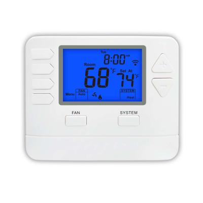 China 24V STN705W Simple WiFi Smart Home Thermostat For Air Conditioning Systems for sale