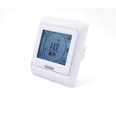 China Touch Screen Programmable Underfloor Heating Room Thermostat Digital Temperature Controller for sale