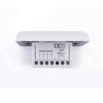 China Touch Screen Programmable Underfloor Heating Room Thermostat Digital Temperature Controller for sale