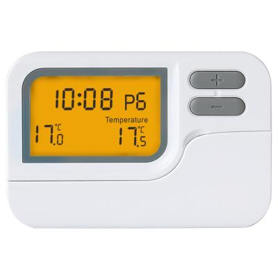 China Termóstato inalámbrico en pantalla grande del sitio de Digitaces con programabilidad semanal en venta