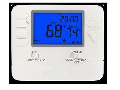 Cina Termostato programmabile digitale stile 7 giorni, alimentazione a batteria o 24V, wireless in vendita