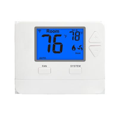 China Wall Mount Non Programmable Thermostat With High Temperature Control And Push Button User Interface for sale