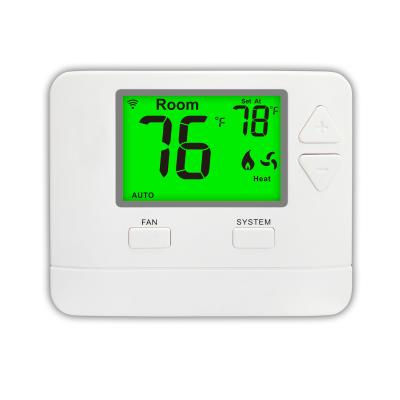 China Wall Mount Non Programmable Thermostat With High Temperature Control And Push Button User Interface for sale