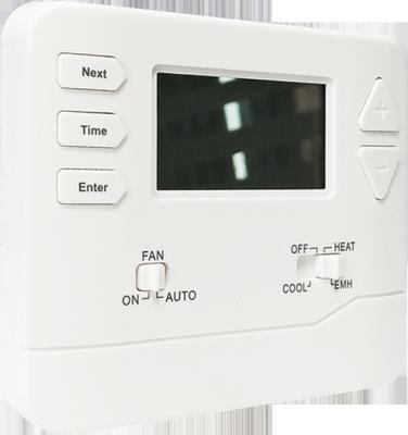 Cina Termostato ambiente programmabile bianco alimentato a batteria per un controllo preciso della temperatura in vendita