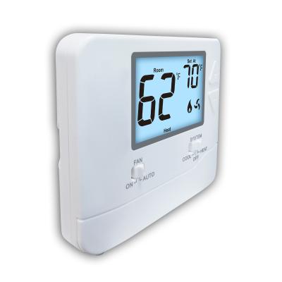 China 24V STN701 LCD Display Digital Non Programmable Thermostat for Air Conditioner for sale