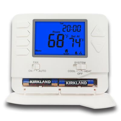 China OCSTAT 24V Wired Programmable Thermostat for Heating / Cooling STN705 for sale