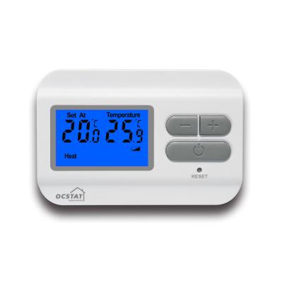 China LCD Display ABS Heating Room Thermostat for Accurate and User-Friendly Temperature Adjustment for sale