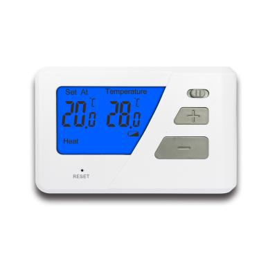 China Non-Programmable Digital Room Thermostat with Energy Saving and LCD Display for sale