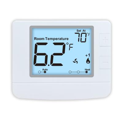 China White Digital Room Thermostat with LCD Display for Temperature Control for sale
