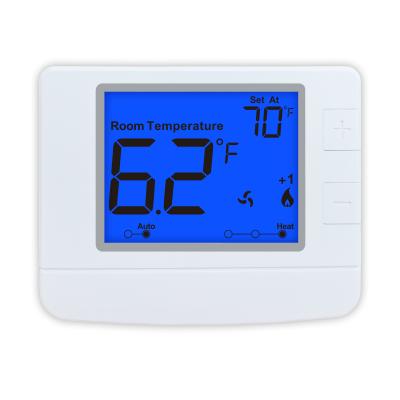 China White Digital Room Thermostat with LCD Display for Temperature Control for sale