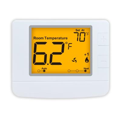 China White Digital Room Thermostat with LCD Display for Temperature Control for sale