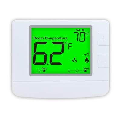 China White Digital Room Thermostat with LCD Display for sale
