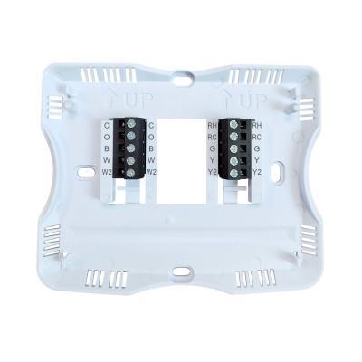 China White Digital Room Thermostat with LCD Display for sale