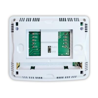 China White Digital Room Thermostat with LCD Display for sale