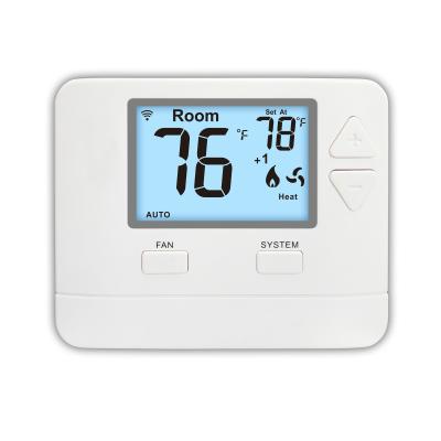 China ±1C Accuracy White Heating Room Thermostat for Customized Temperature Settings for sale