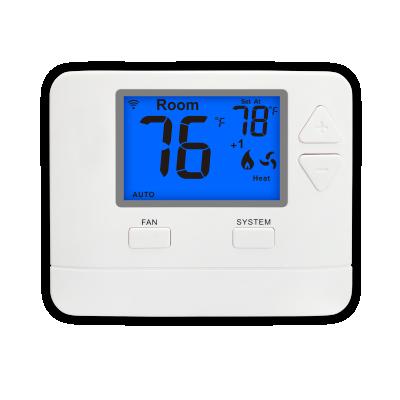 China ±1C Accuracy White Heating Room Thermostat for Customized Temperature Settings for sale