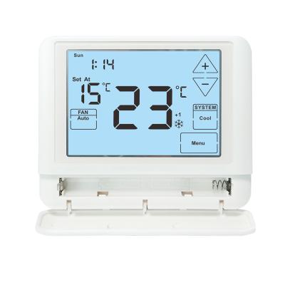 China 24VAC Or Battery Powered Air Conditioning Thermostat System Digital Control for Precise Temperature for sale