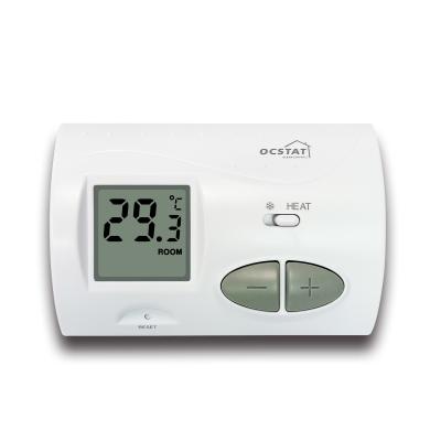 China Simple Non - Programmable Digital Room Thermostat with Customized Color for sale