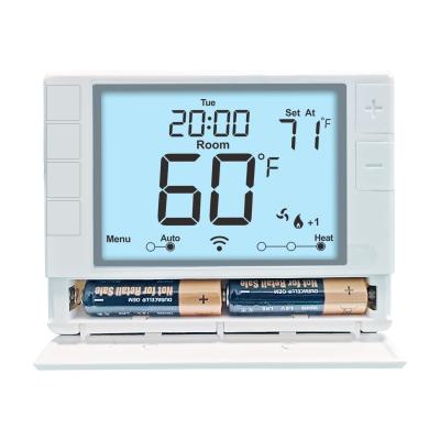 China Coiiwsei thermostat 24VAC Non Programmable HVAC Thermostat 2Heat 2 Cool for Home Use RTH702 for sale