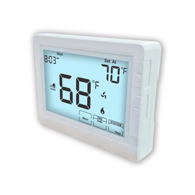 China Coiiwsei Large LCD Display 7 Day Programmable Thermostat with NTC Sensor and Temperature Controller Theory for sale