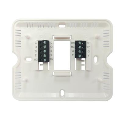 中国 Heagstat NTCセンサーと耐火性ABS PC 7日間プログラム可能なヒートポンプ制御用サーモスタット 販売のため