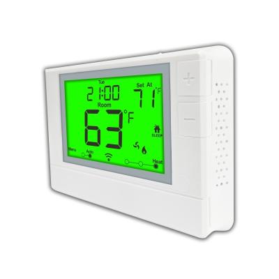 China Coiiwsei LCD Digital Display Wired Room Thermostat with Non-programmable Programming and ABS Housing Material for sale
