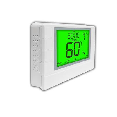 China Coiiwsei LCD Digital Display Wired Room Thermostat with Non-programmable Programming and ABS Housing Material for sale