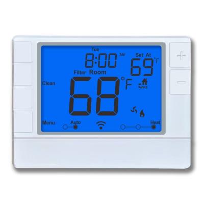 China Coiiwsei LCD Digital Display Wired Temperature Controller 5.00" W X 3.81" H X 1.06" D for Industrial Applications for sale