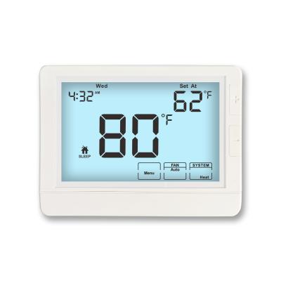 China Coiiwsei  Eleectric or Gas configurable Digital Room Thermostat With HVAC System STN7205 for sale