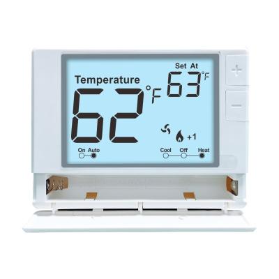 China Riseem LCD Digital Display Wired Room Temperature heating thermostat Temperature Control Ranges 44°F 90°F for sale