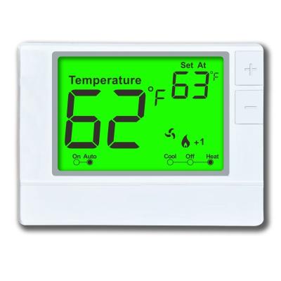 China Riseem 2 Heat 2 Cool Wired Temperature Controller With LCD Digital Display 5.00" W X 3.81" H X 1.06" D for sale