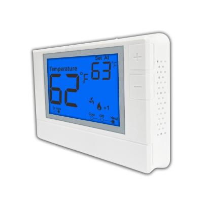 China Riseem COOL System Operation Wired Room Thermostat 5.00" W X 3.81" H X 1.06" D Non-programmable with Physical Dimensions for sale