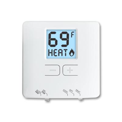 China Riseem Customizable Settings Personalized Comfort Electronic Room Simple Thermostats Physical Dimensions 3.78