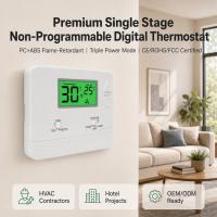 China Miuputake Advanced Wired Temperature Controller with Manual/Automatic Control 5-35C Temperature Range for sale