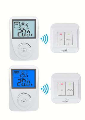 China 24 V Non Programmable Thermostat 868MHz Central Heating Temperature Sensor for sale