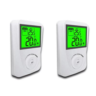 China Digital Floor Heating Room Thermostat For Gas Boiler NTC Sensor for sale