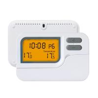 China White 7 Day Programmable Digital Underfloor Heating Thermostat With NTC Sensor for sale