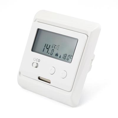 China LCD Touch Screen Omron Relay Fan Coil Unit Thermostat for sale