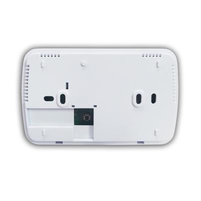 China 220V White ABS RF 7 Day Programmable Wireless Room Thermostat For Heating for sale